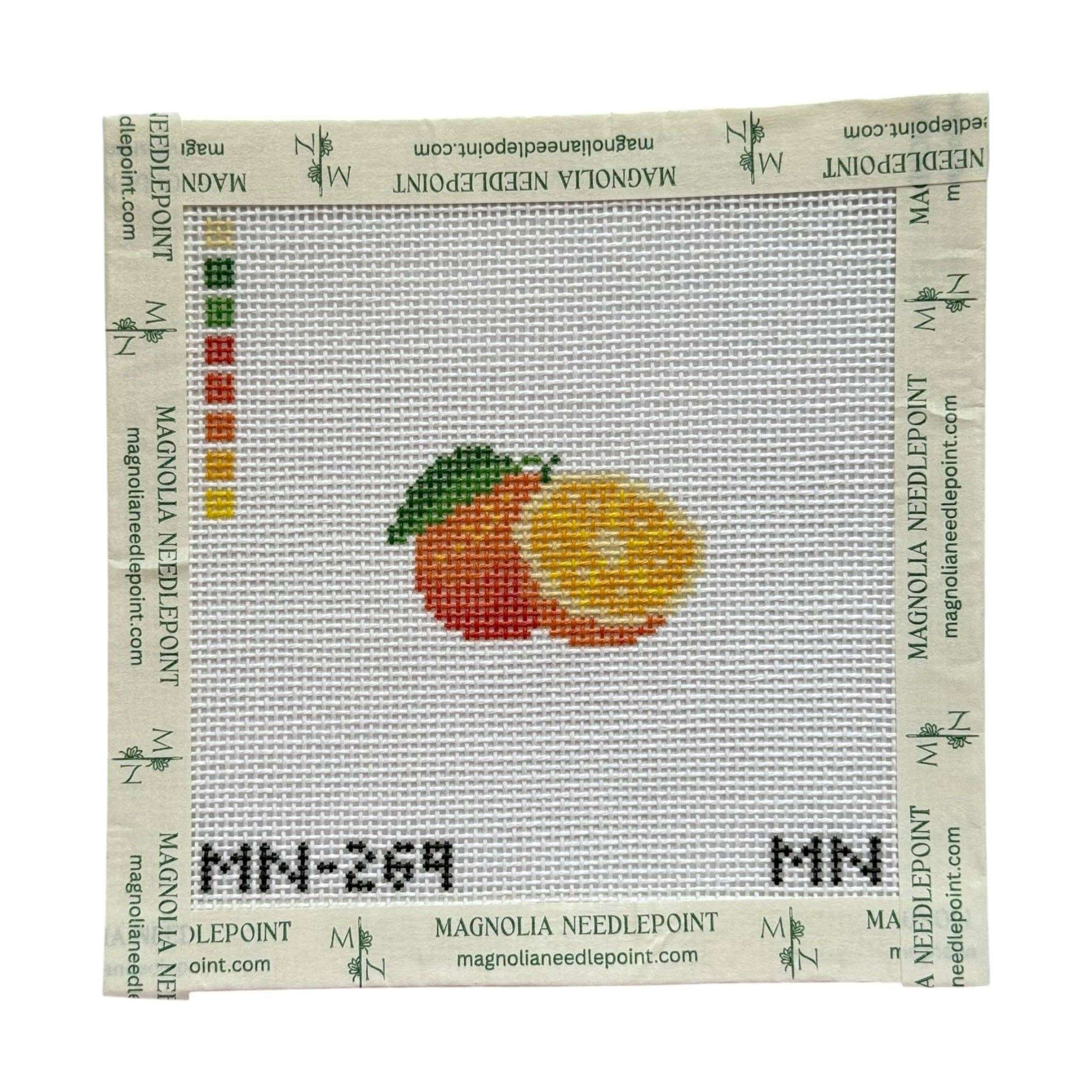 Orange Mini – Knotworthy Needlepoint